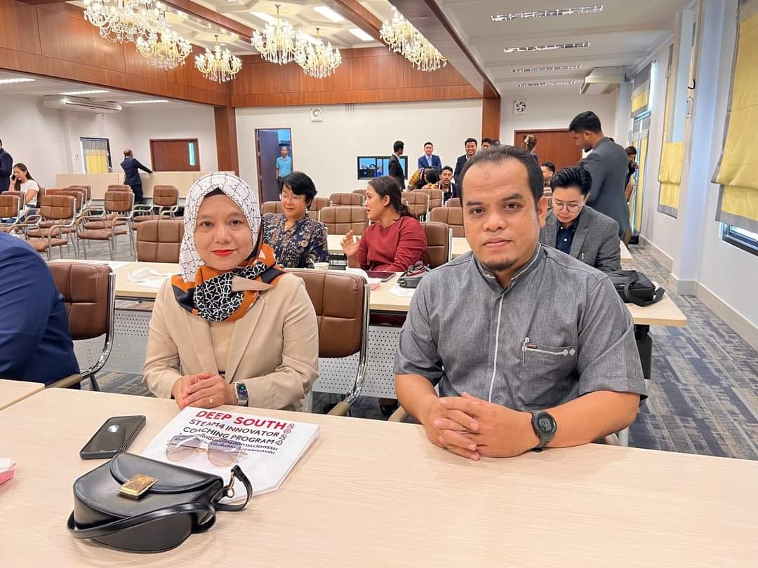 งานแถลงข่าวเปิดตัวโครงการฝึกอบรบการจัดการนวัตกรรมสำหรับนวัตกรรุ่นเยาว์ในพื้นที่จังหวัดชายแดนใต้